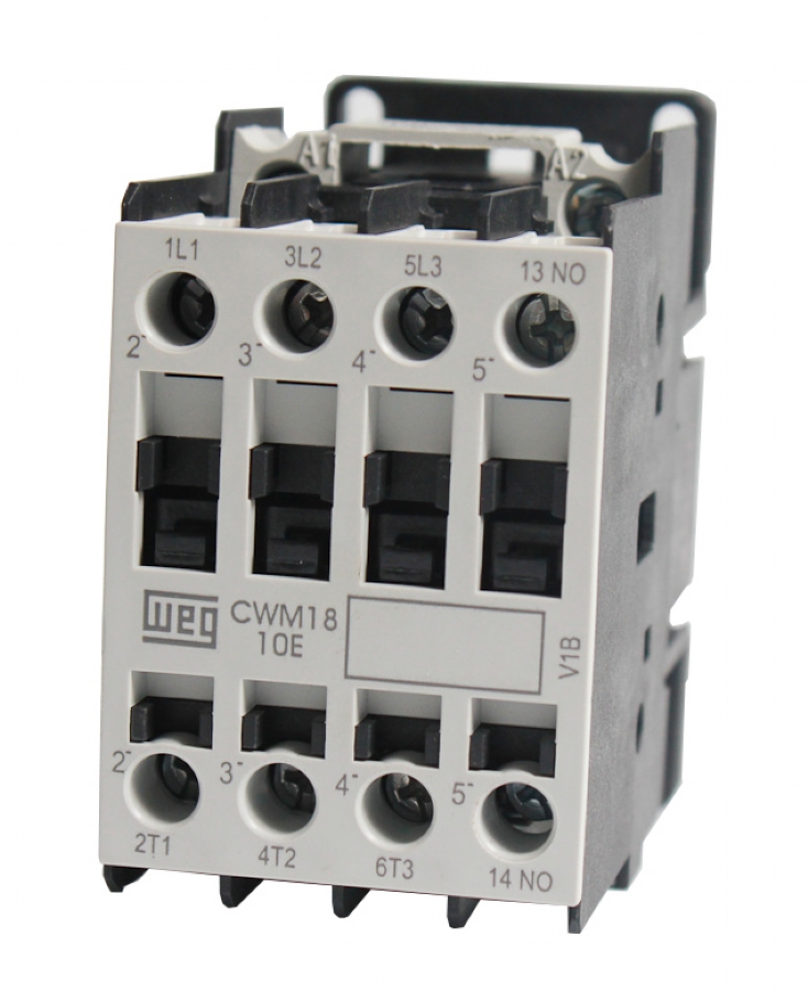 JBV - Equipamentos Industriais - Contator Tripolar WEG CWM18-10 220V